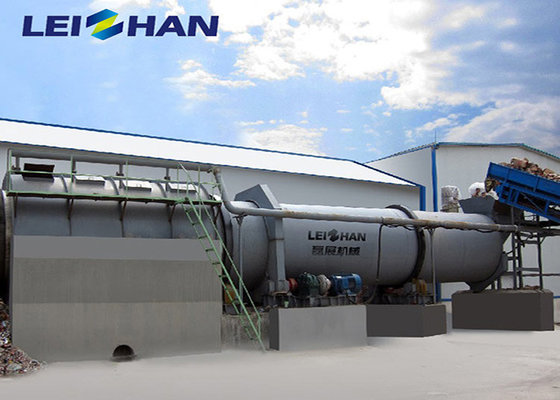 Recycled Paper Mill Drum Pulper , Large Capacity Paper Pulping Equipment