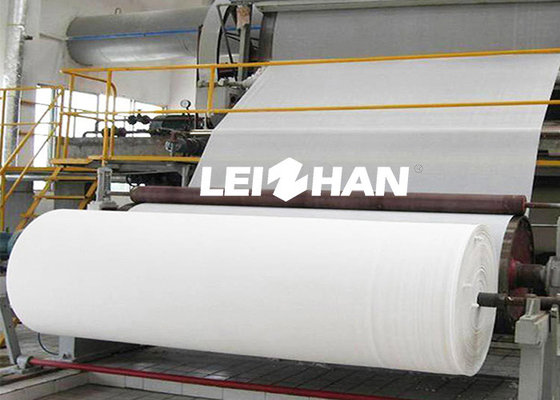 50T/D Tissue Paper Making Machine For Toilet Tissue Papers