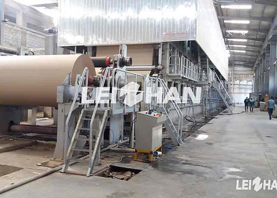 Stable 10 - 1000tpd Kraft Liner Paper Machine For Paper Making