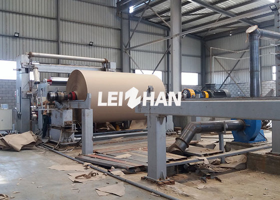 50 - 200 T/D Multi-cylinder Kraft Liner Paper Machine In Paper Mill
