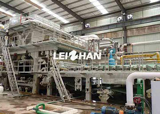Automatic Toilet Paper Making Machine Energy Saving 30 - 50t/D Production Capacity