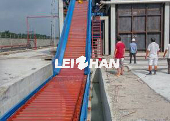 5.5 - 55KW Power Drag Chain Conveyor Machine Large Capacity For Paper Plant