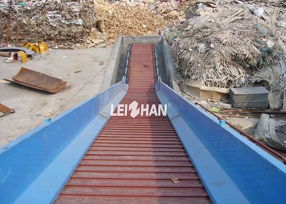 5.5 - 55KW Power Drag Chain Conveyor Machine Large Capacity For Paper Plant