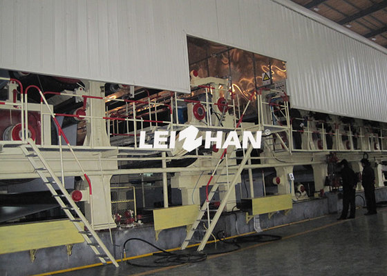 3200 - 5800mm Cardboard Corrugated Paper Making Machine In Paper Industry