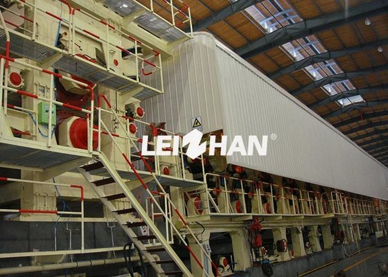 3200 - 5800mm Cardboard Corrugated Paper Making Machine In Paper Industry