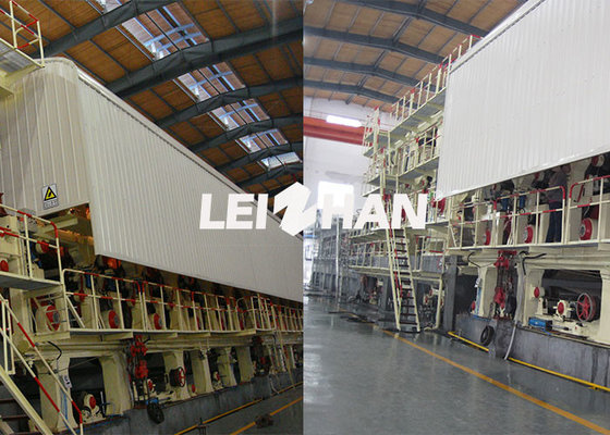 Stable Capacity 150tpd Cardboard Corrugated Paper Making Machine For Paper Mill