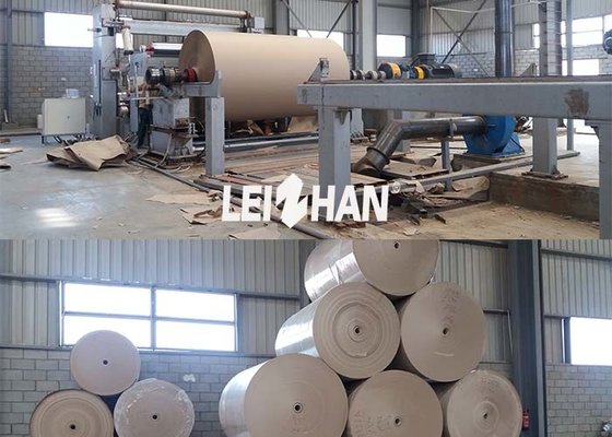 45-750T/D Craft Paper Making Machine In Paper Mill