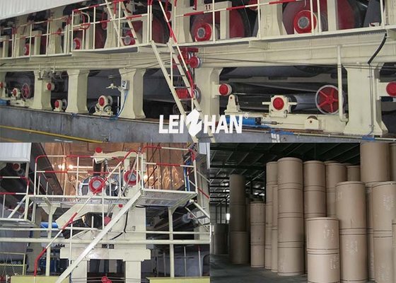 15-500T/D Corrugated Paper Machine Price In Paper Production Line