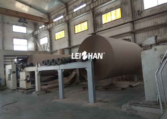 100-120T/D Single Face Paper Corrugating Machine