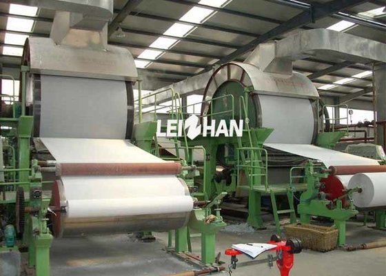 2T/D Toilet Paper Production Line Machine For Tissue Paper Mill
