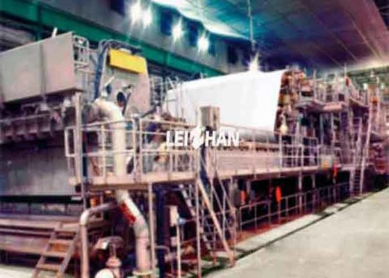 100T/D Newsprint Paper Machine In Paper Making Line