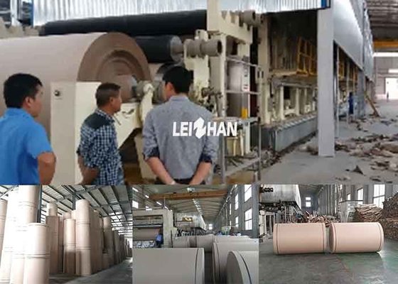 70T/D Kraft Paper Mill Production Line Machine