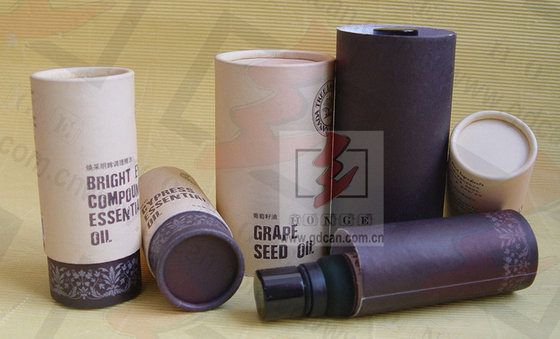 Electronic Hookah Recycled Paper Tube Storage Container Recyclable