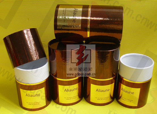 Cylinder Paper Jewelry Boxes Gift For Bracelets , Personalized Jewelry Box