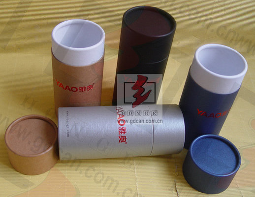 Birthday Cylinder Gift Packaging , Telescoping Cylinder Cardboard Box