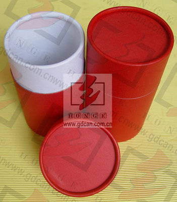 3 Inch Printed Cardboard Tube Box Packaging for Handkerchief Scarves