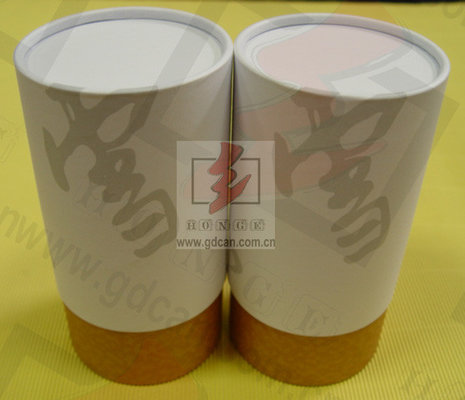 Wine Storage Paper Tube Packaging Cylinder Paper Box With Ribbon