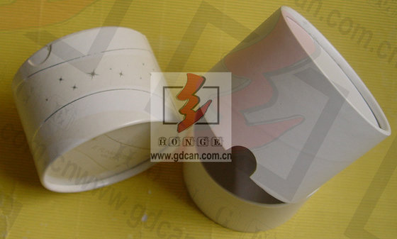 Round Cardboard Wine Gift Tube Packaging Eco Friendly FDA SGS Certified