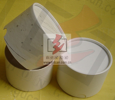 Round Cardboard Wine Gift Tube Packaging Eco Friendly FDA SGS Certified