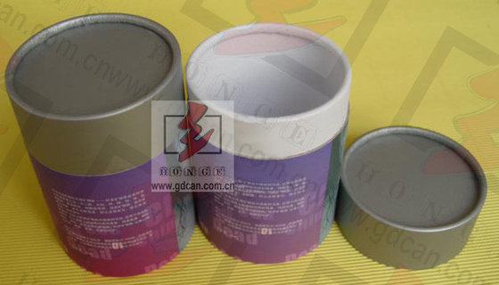 Telescoping Cardboard Tube Boxes Small Diameter Round For Packaging