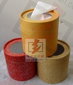 Custom Recycled Paper Tube Box Container , Cosmetic Tube Packaging