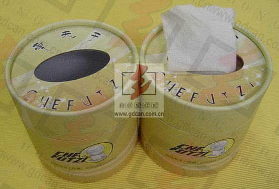 Custom Recycled Paper Tube Box Container , Cosmetic Tube Packaging