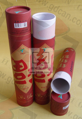 Wedding Gift Tube Box For Wine , Birthday Gift Tube Personalised