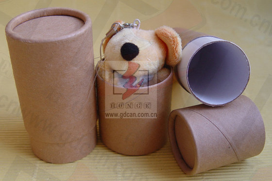 Luxury Kraft Paper Cans Packaging Wine Bottle Presentation Box