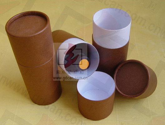 Cardboard Gift Custom Tube Packaging , Paper Packaging Tube Biodegradable