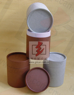 Cardboard Gift Custom Tube Packaging , Paper Packaging Tube Biodegradable