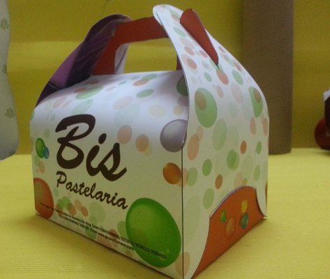 Cake Square Paper Gift Boxe Food Packaging Recyclable for Bakery