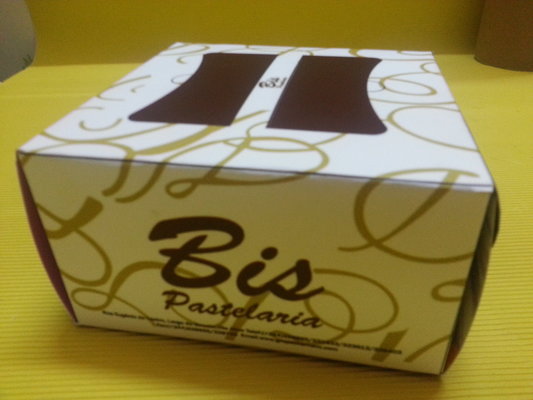 Cake Square Paper Gift Boxe Food Packaging Recyclable for Bakery