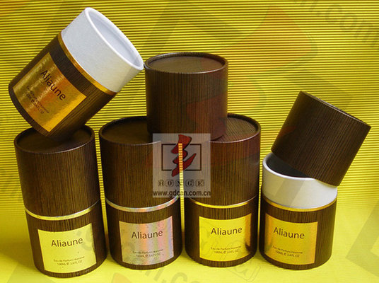 Cylinder Paper Jewelry Boxes Gift For Bracelets , Personalized Jewelry Box