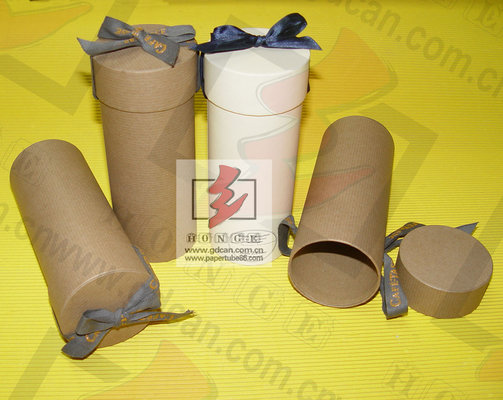 Presentation Wine Gift Tube Cylindrical Matt Lamination for Whisky