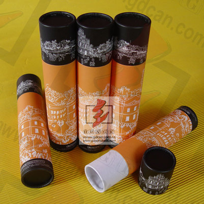 Perfume Paper Recycling Containers / Custom Paper Tube Containers
