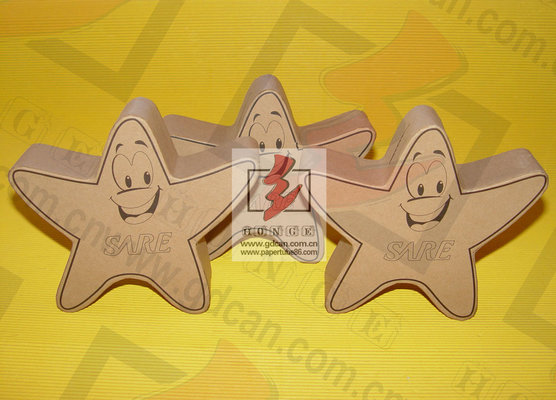 Nuts Food Grade Paper Gift Box Blue Moisture Proof Star Shape