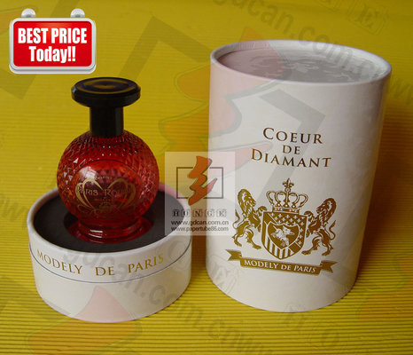 Waterproof Cylinder Gift Tube Packaging , Cardboard Paper Tubes