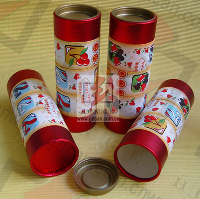 Recycled Corrugated Cardboard Tube Box Packaging Personalized