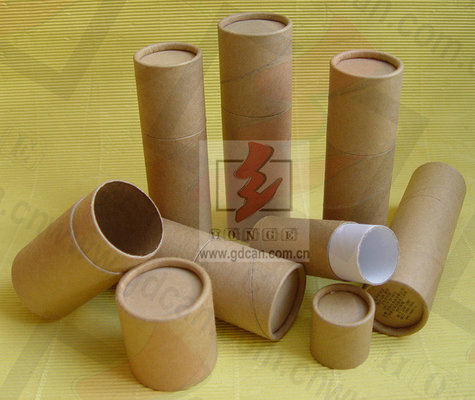 Cylinder Wine Bottle Presentation Box / Cardboard Wine Tube Gift Box