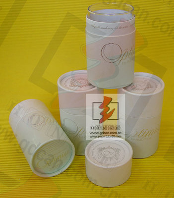 Food Grade Cardboard Cylinder Packaging / Small Cardboard Tube Boxes