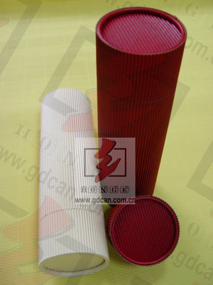 Red Food Cardboard Tubing Packaging Biodegradable With Goods In Stock