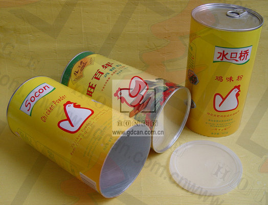 Eco Friendly Food Packaging Containers Cylindrical Moisture Proof