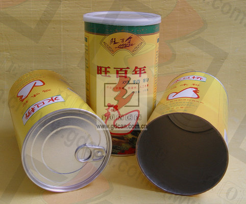 Eco Friendly Food Packaging Containers Cylindrical Moisture Proof