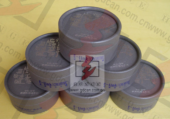 Purple Paper Wedding Gift Tube Packaging for Cosmetics Biodegradable