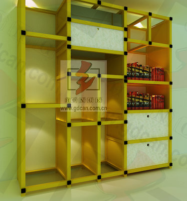 Decorations Cardboard Shelving Unit , Cardboard Box Furniture
