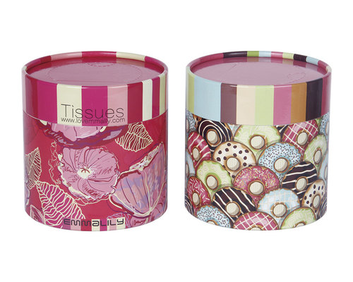 Customized  Pattern Tissue  Box  For Promotion  Packaging  Eco-friendly