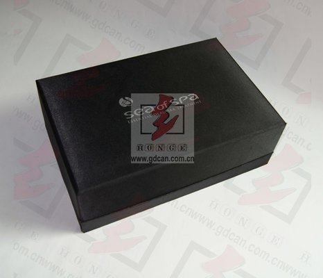 Cool Black Personalized Jewelry Box For Bracelets , Jewellery Gift Boxes