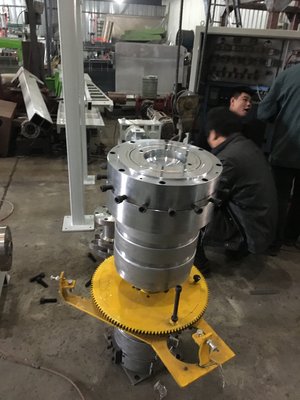 With Video and CE High speed Three-layer High speed HDPE film width customized mini film blowing machine