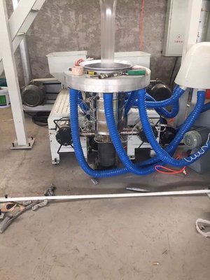 Exported to usa Video High speed HDPE film width customized mini film blowing machine