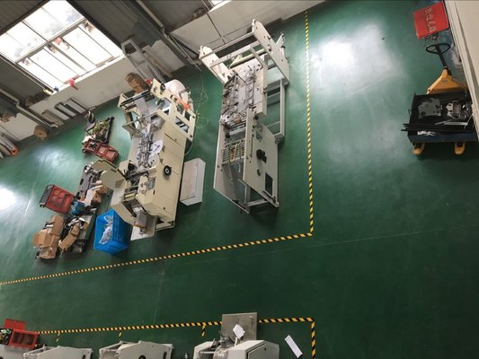 2017  HAS VIDEO Automatic Square Bottom Paper Bag Making Machine with twisted handle